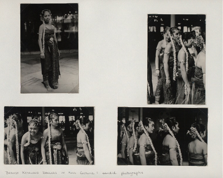 Bedoyo Ketawang dancers in full costume: candid photographs – NYPL ...