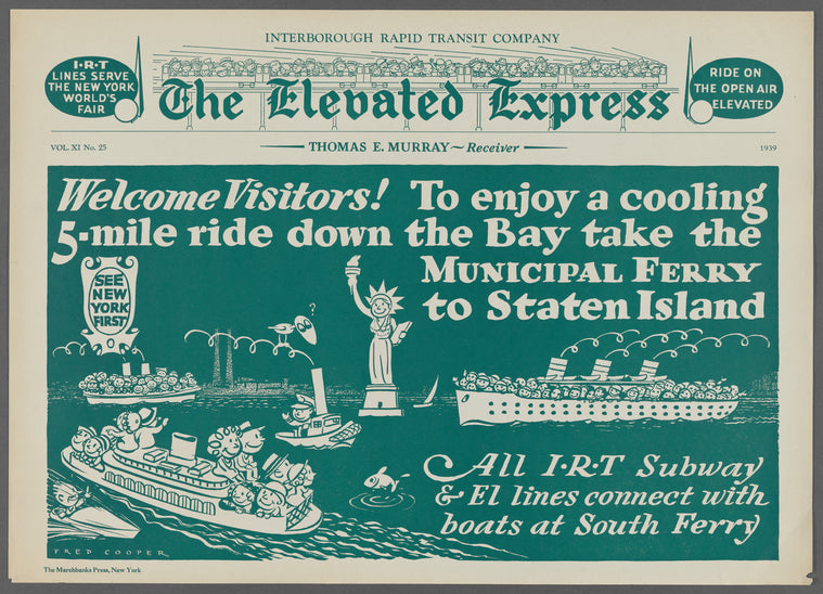 The Elevated Express – NYPL Print Store